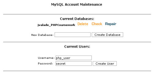 Dynamic Web Development with PHP
