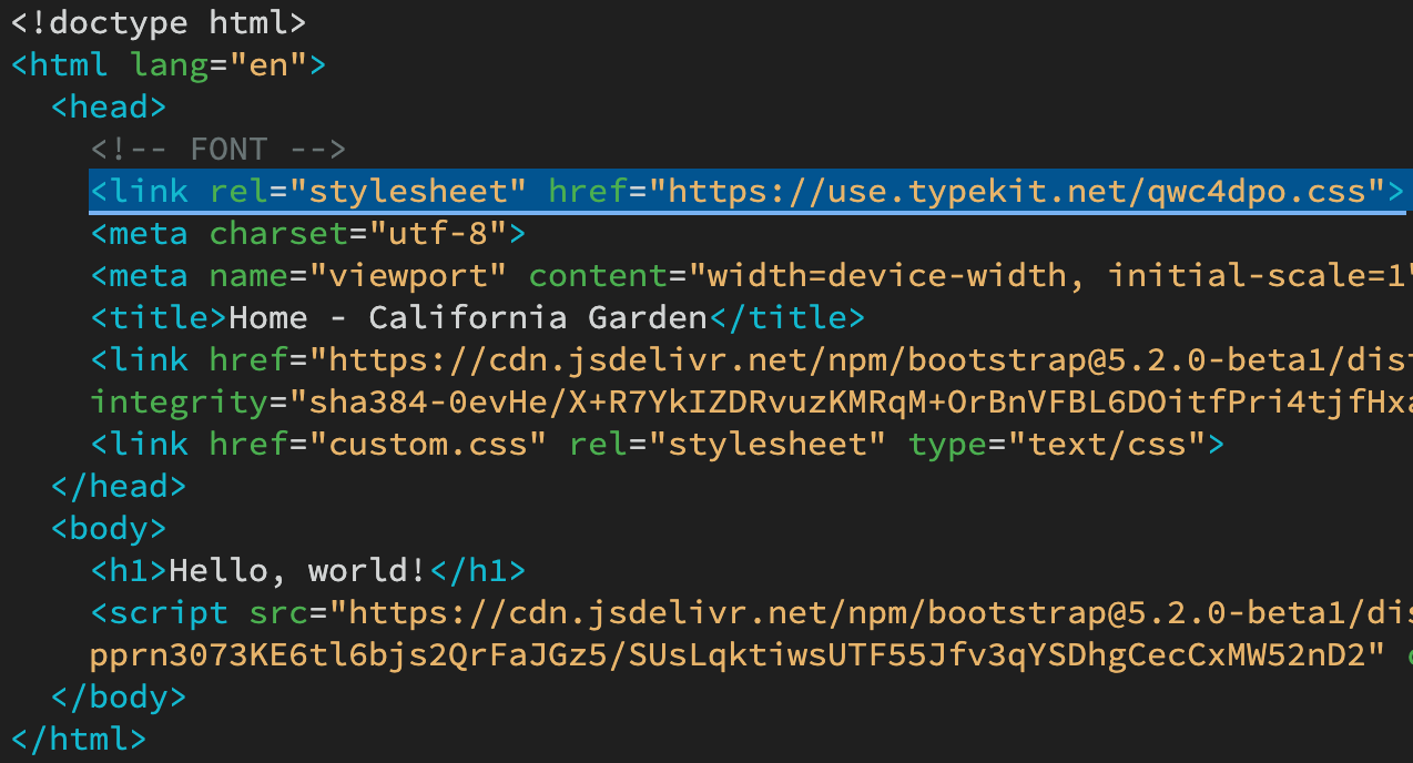 Web Typography - Exercise 2