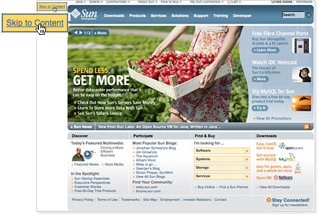 Web Accessibility Design
