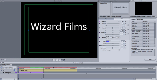 Digital Video Editing I