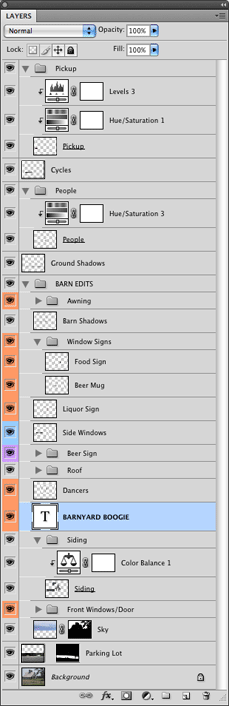 Advanced Layers and Selections